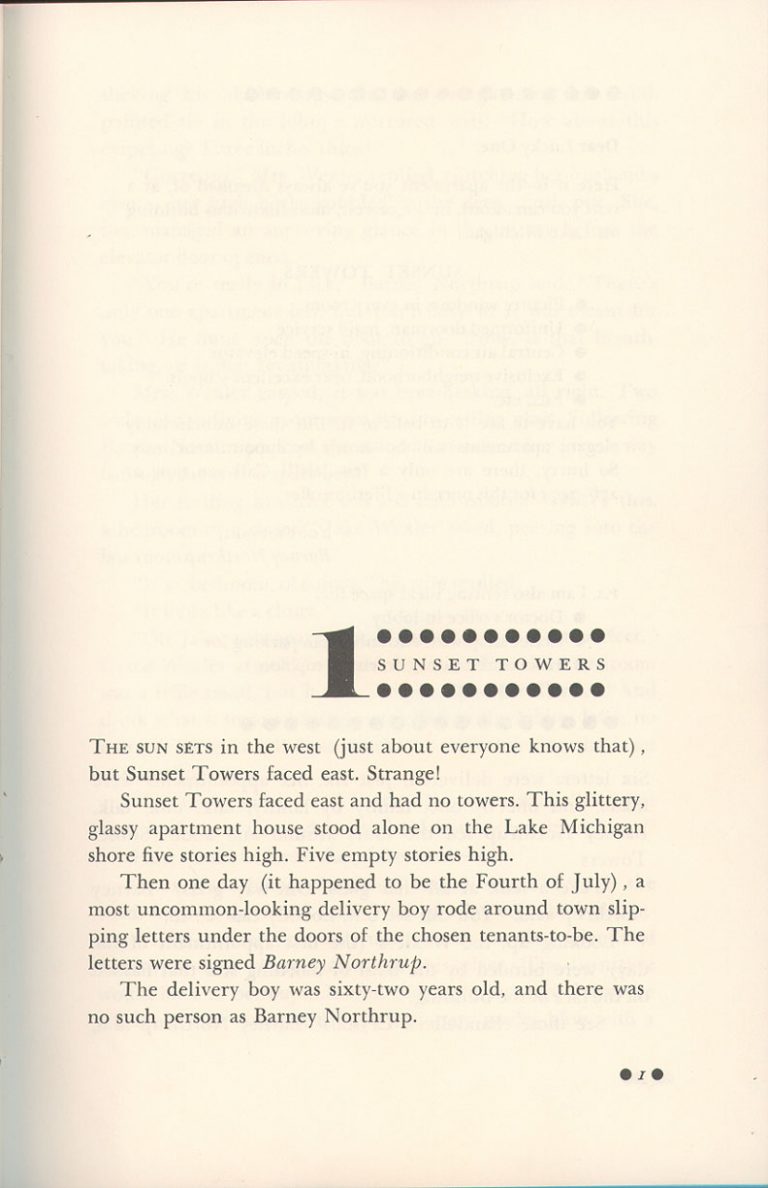 The Westing Game: Book Design - Cooperative Children's Book Center