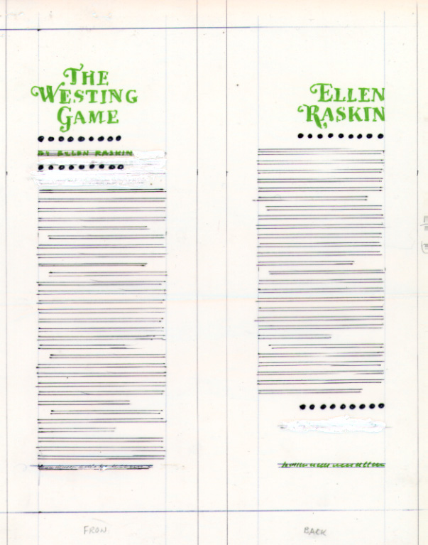 The Westing Game: Book Design - Cooperative Children's Book Center